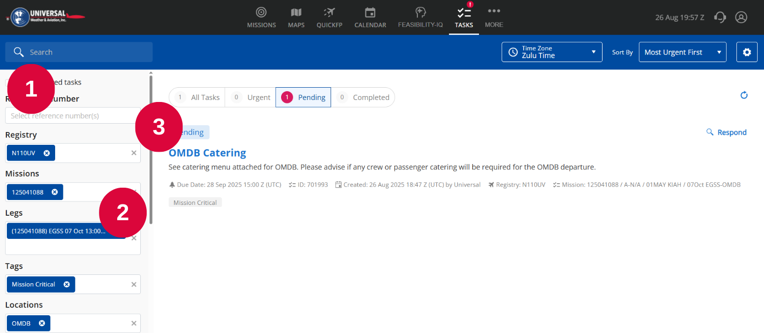 Using Filters in uvGO Tasks – Knowledge Base